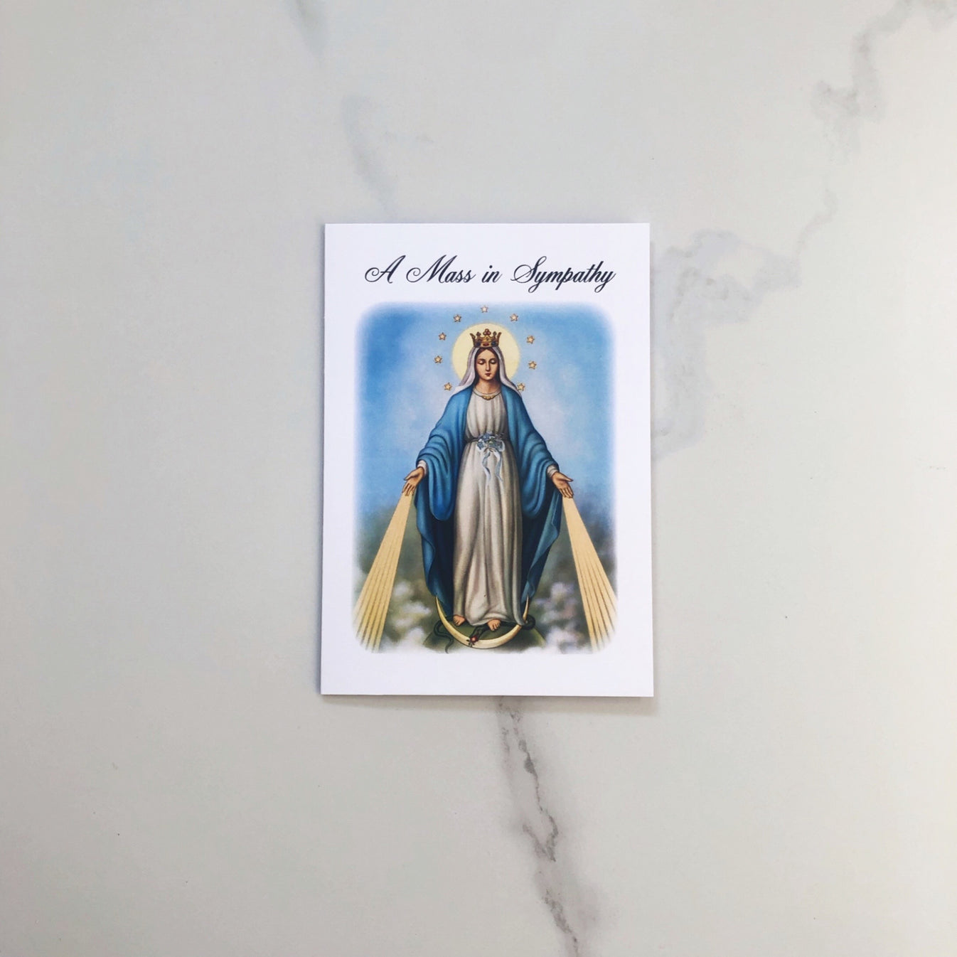 Mass Card: Mass in sympathy – The Catholic Shop
